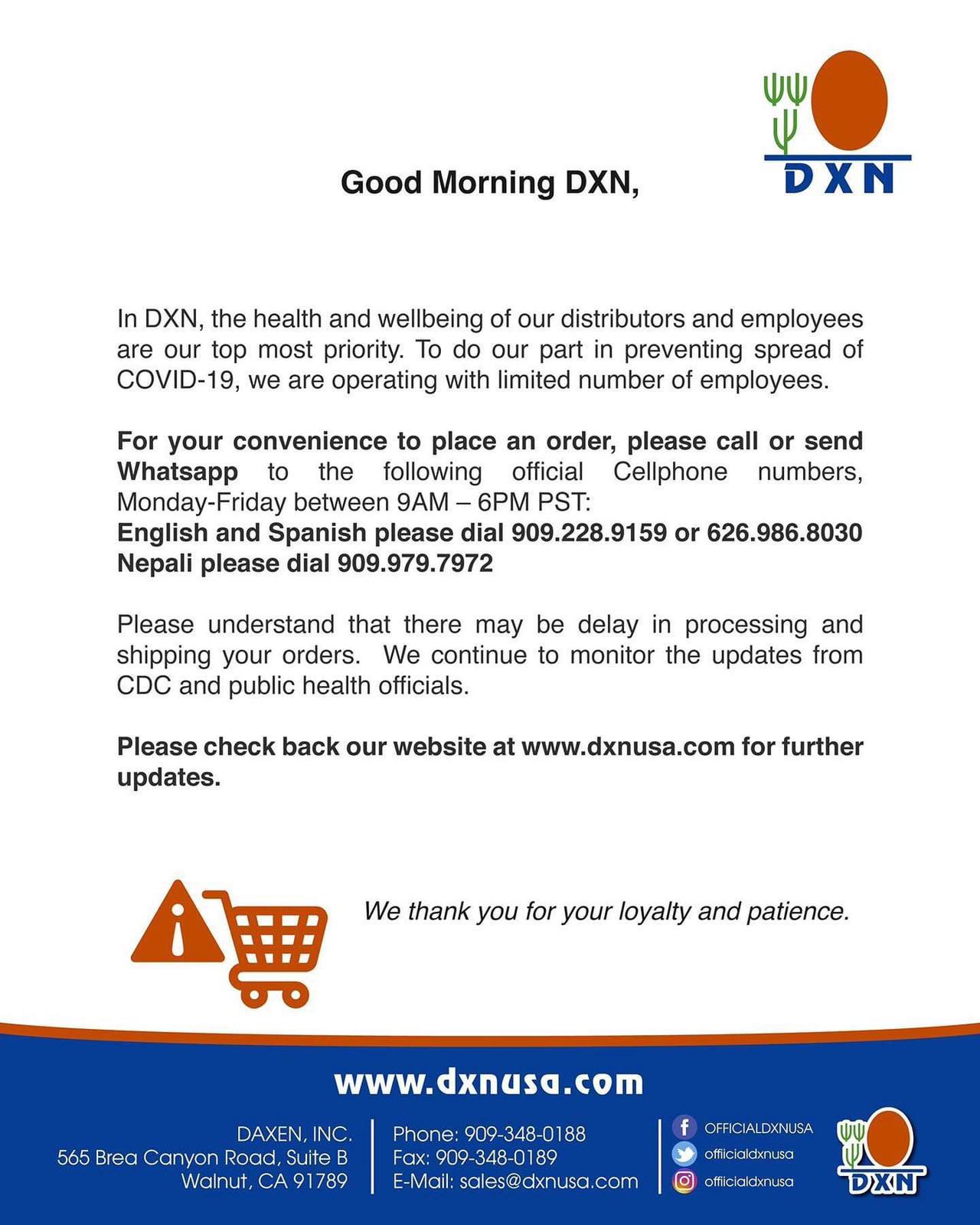 DXN USA Official Site