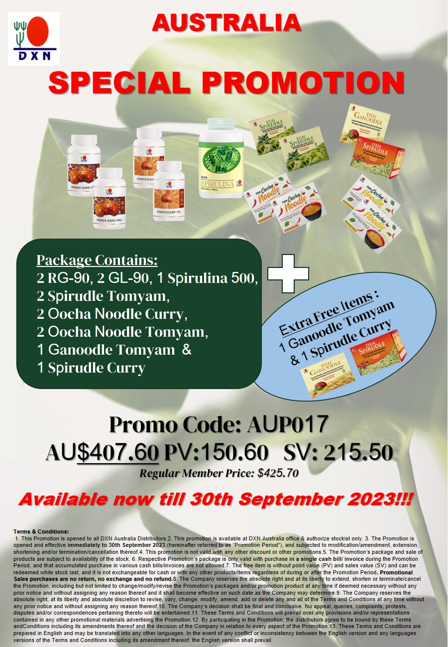 DXN Oceania Official Site