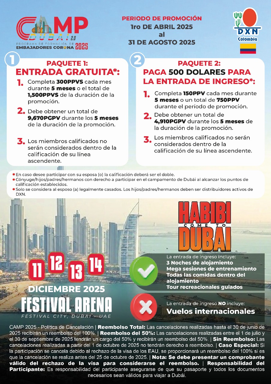 DXN LATAM Official Site